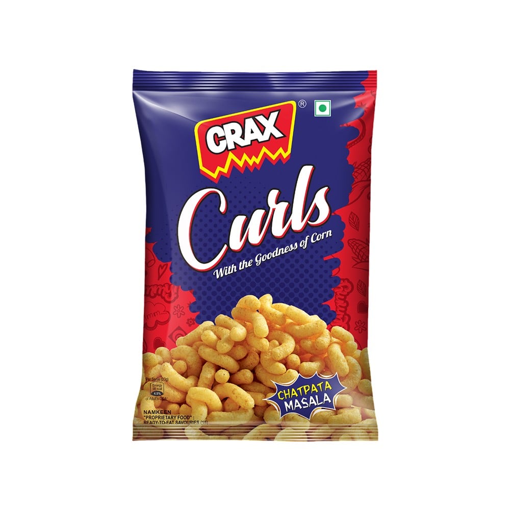 Crax Curls Chatpata Masala Puffs Snacks Price - Buy Online at Best ...