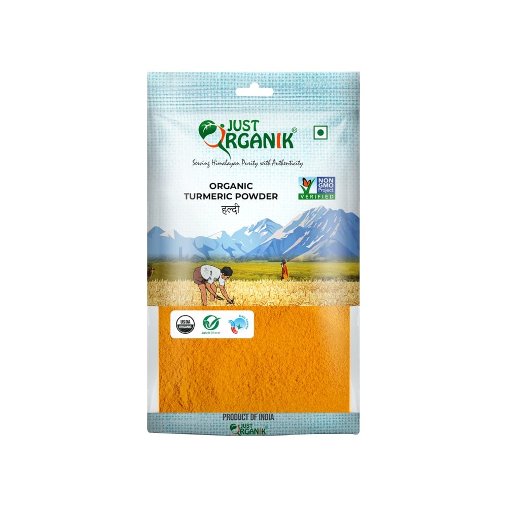 Just Organik Organic Turmeric Powder Price - Buy Online at Best Price ...