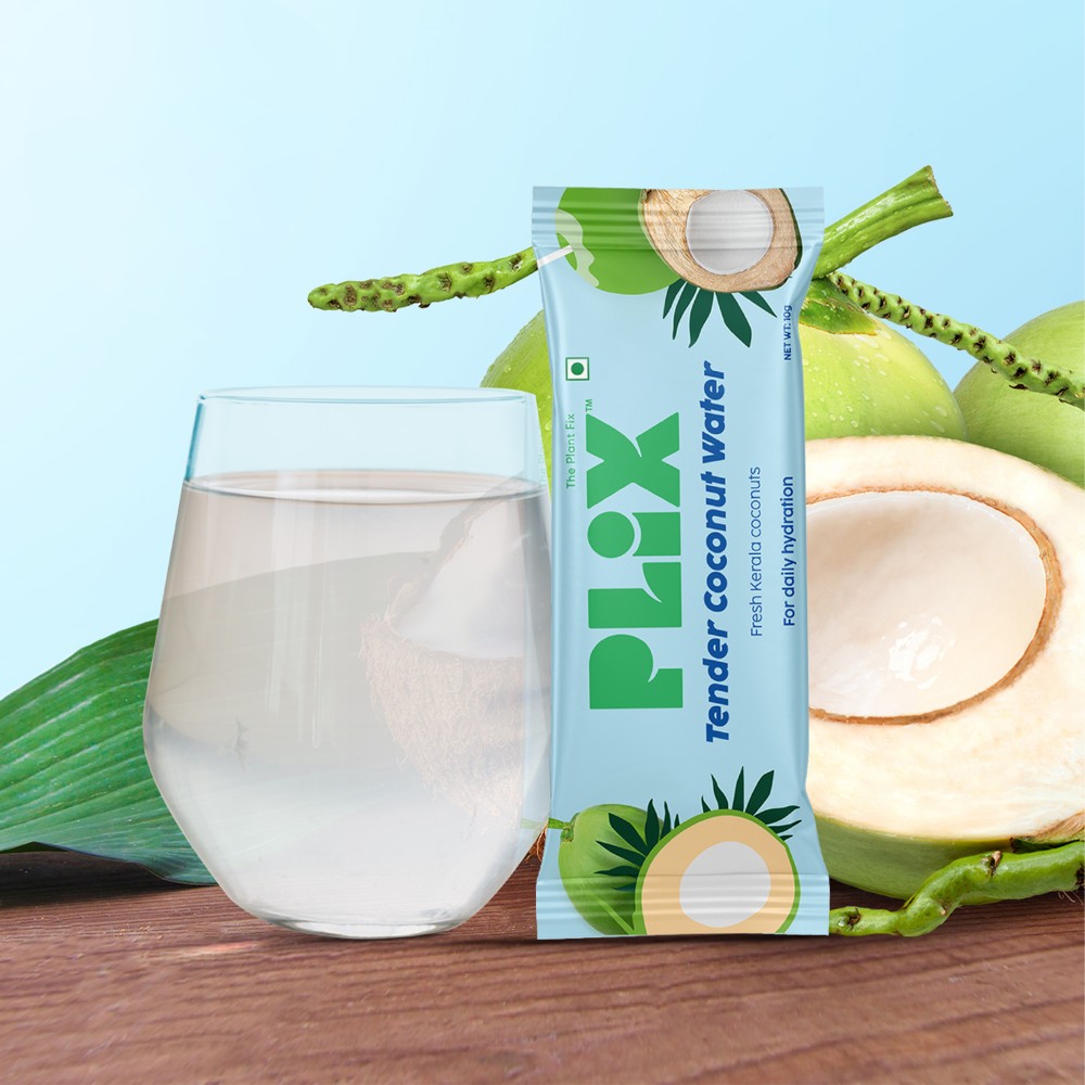 Plix Tender Coconut Water Premix Powder Sachets Price - Buy Online at ...