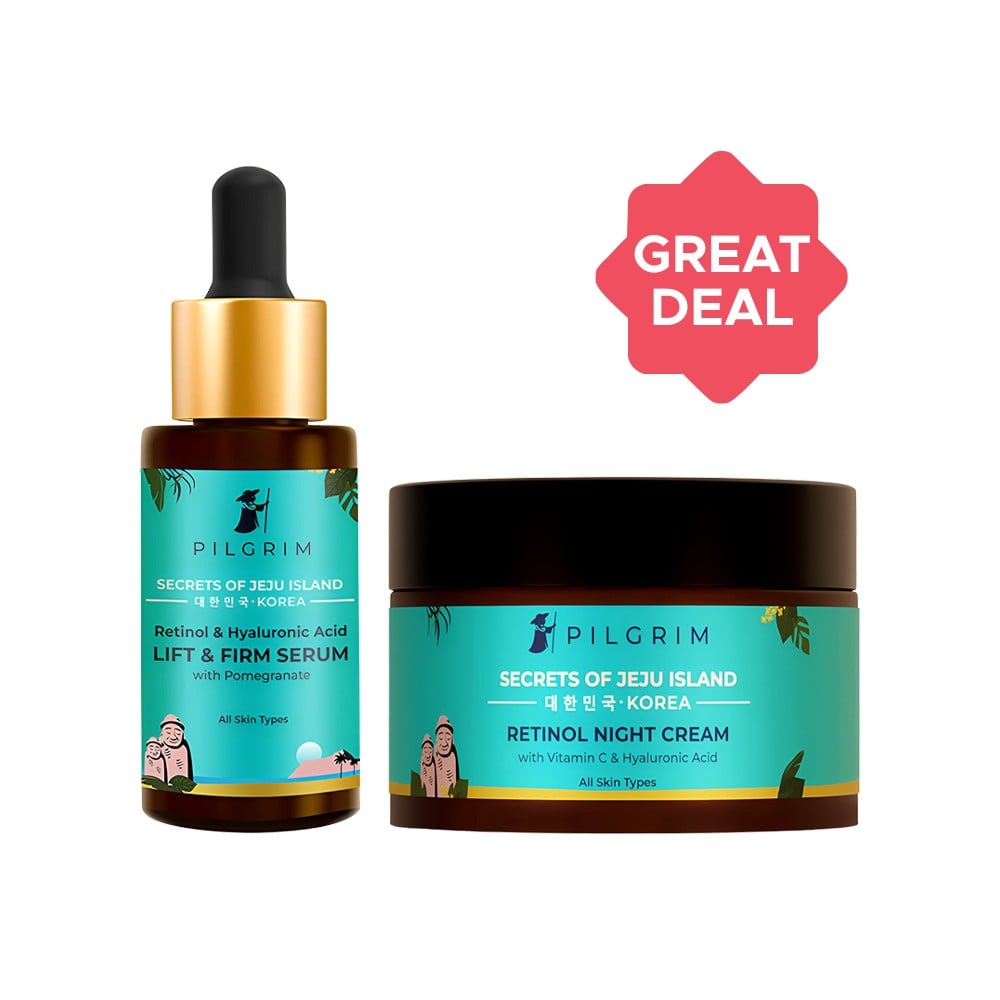 Pilgrim Lift & Firm Anti Aging Face Serum with Retinol & Hyaluronic ...