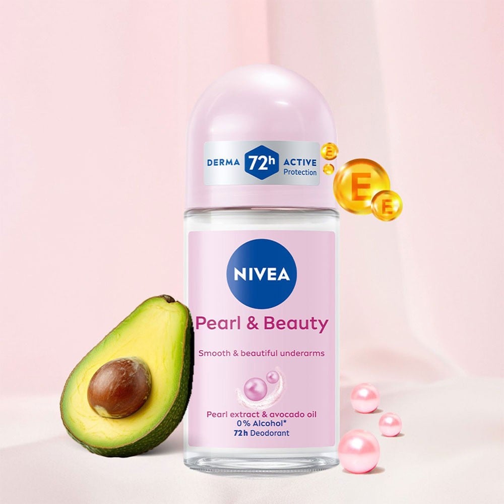 Nivea Pearl & Beauty Deodorant Roll on Price - Buy Online at ₹220 in India