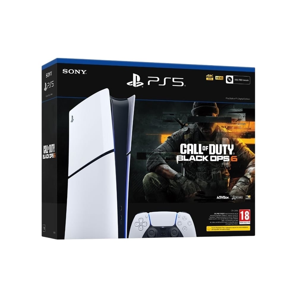 PlayStation PS5 Gaming Console Digital Edition - Call of Duty Bundle ...