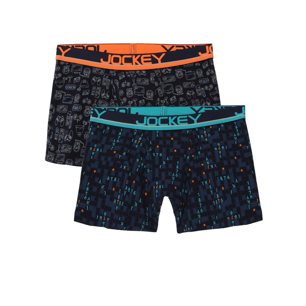 Jockey Kid's (Boy) Super Combed Trunks -PB03 (Multicolour) Price - Buy ...