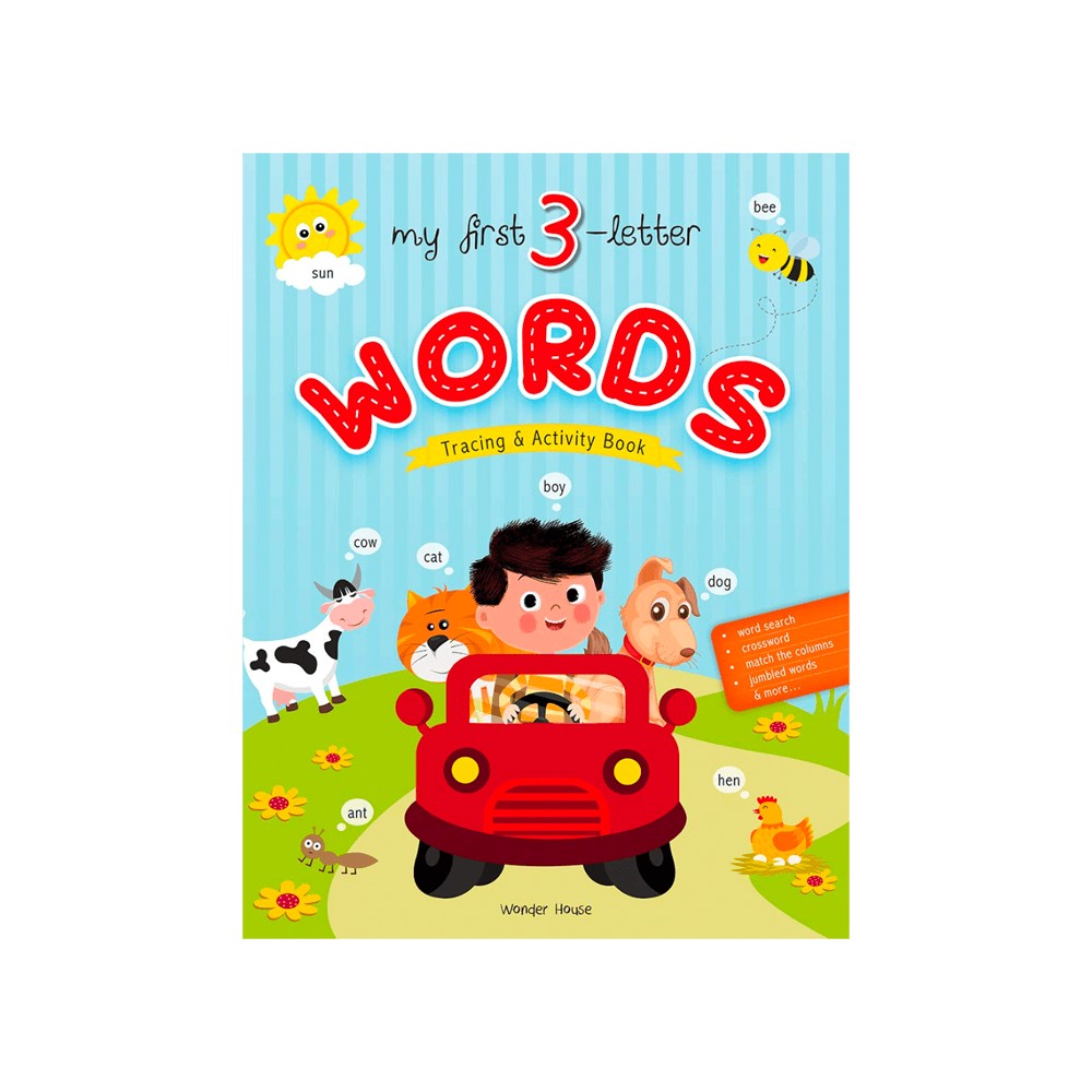 My First 3 Letter Words: Alphabet Writing Practice Book Price - Buy ...