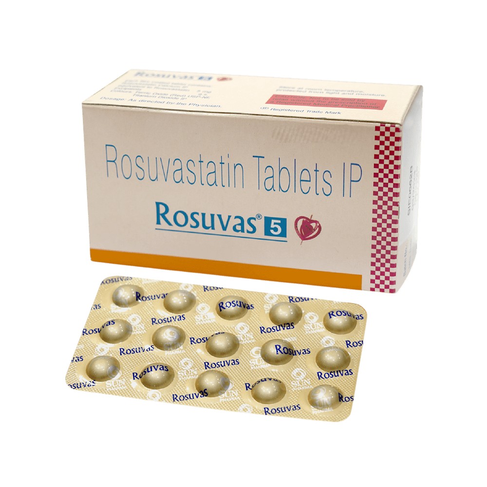 Rosuvas 5mg Tablets Price - Buy Online at Best Price in India