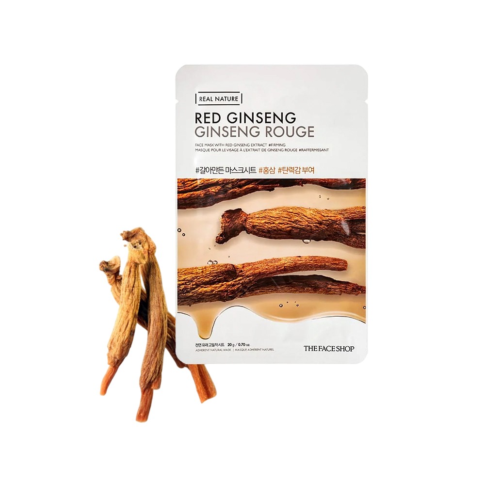 The Face Shop Real Nature Red Ginseng Face Mask Price - Buy Online at ...