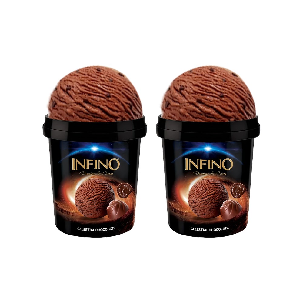 Infino Celestial Chocolate Ice Cream Cup - Pack of 2 Price - Buy Online ...