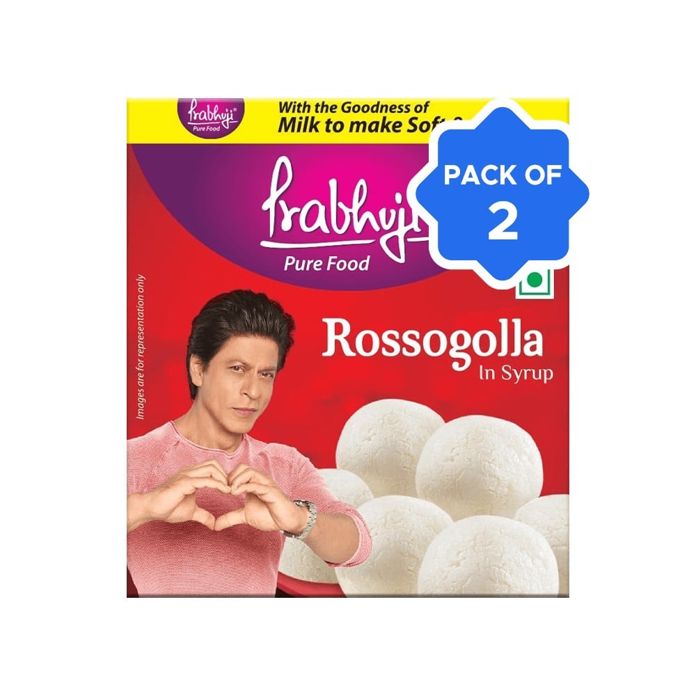 Rasgulla by Haldiram's Prabhuji - Pack of 2 Price - Buy Online at Best ...