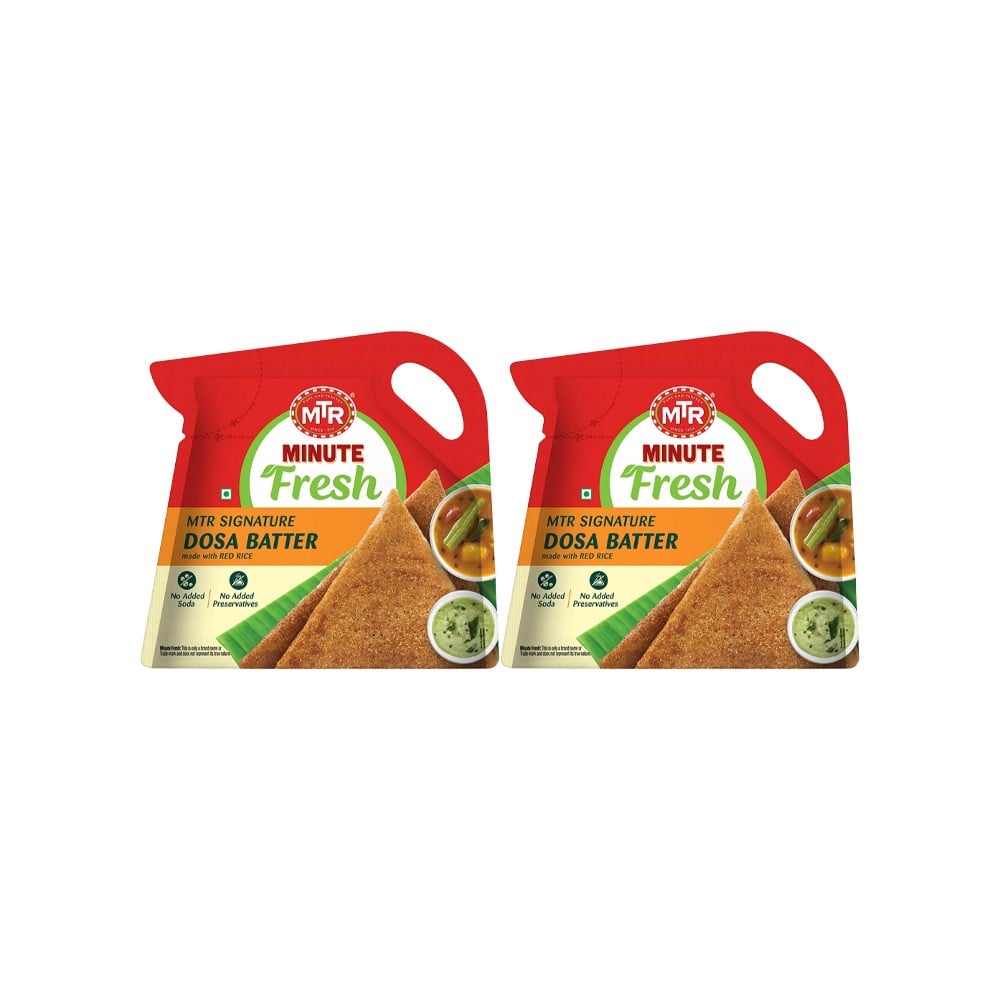 MTR Minute Fresh Signature Red Rice Dosa Batter - Pack of 2 Price - Buy ...