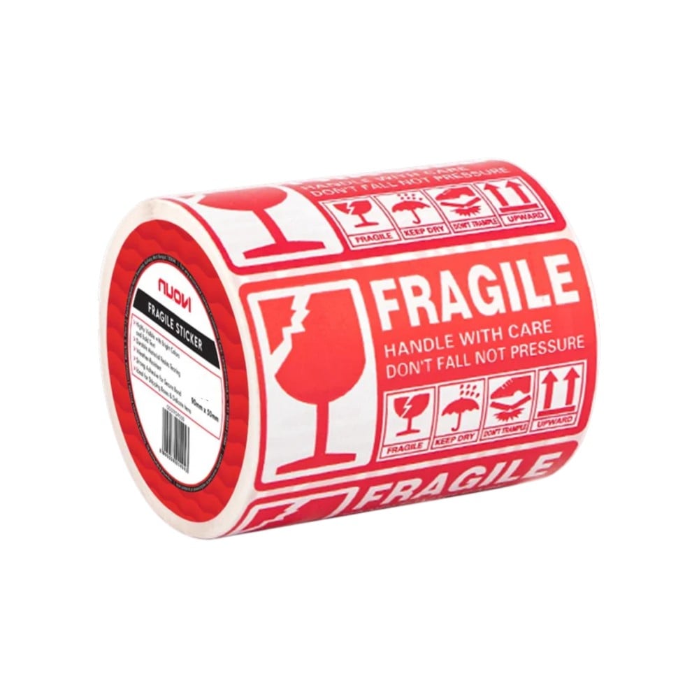 Nuovi Fragile Sticker (Red) Price - Buy Online at ₹225 in India
