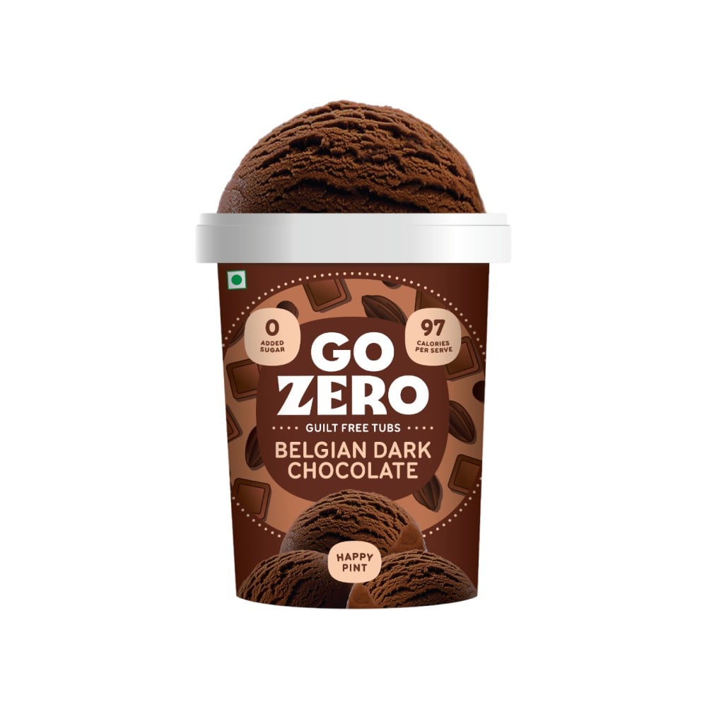Go Zero Belgian Dark Chocolate Guilt Free Ice Cream Tub Price - Buy ...