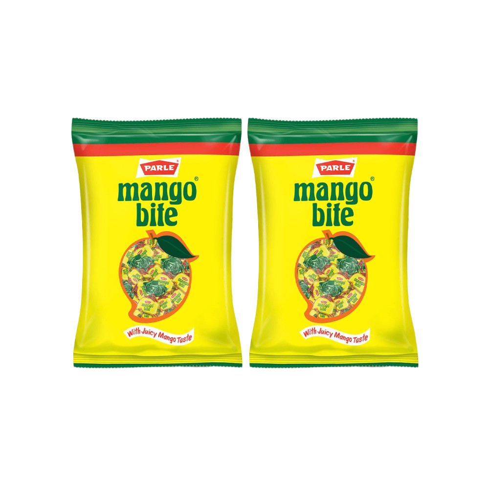 Parle Mango Bite - with Juicy Mango Taste Hard Candy - Pack of 2 Price ...
