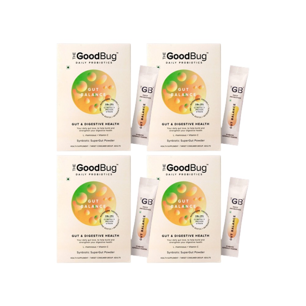 The Good Bug Balance Gut Health Supplement Powder - Pack of 4 Price ...