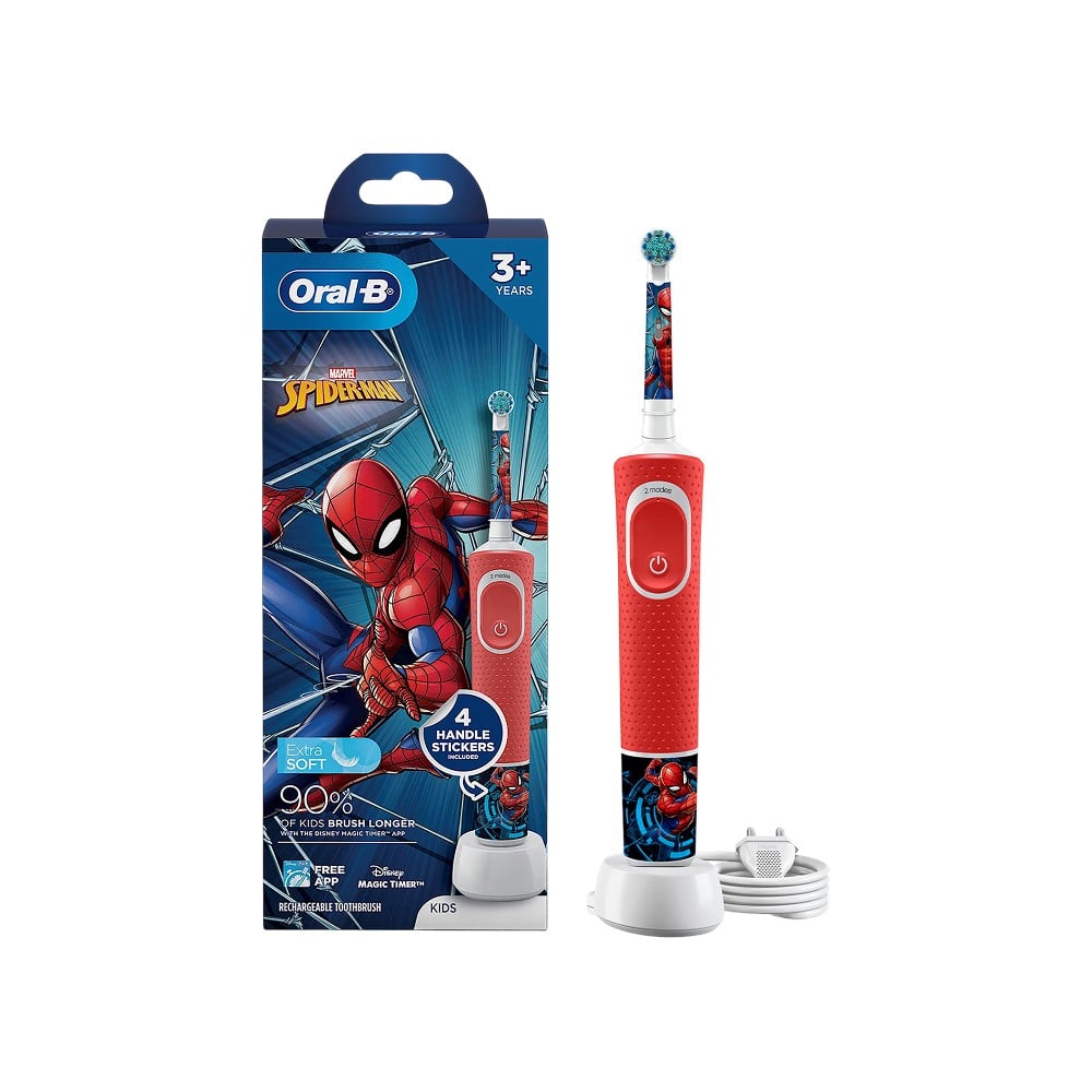 Oral-B Spiderman Rechargeable Kids Electric Toothbrush Price - Buy ...