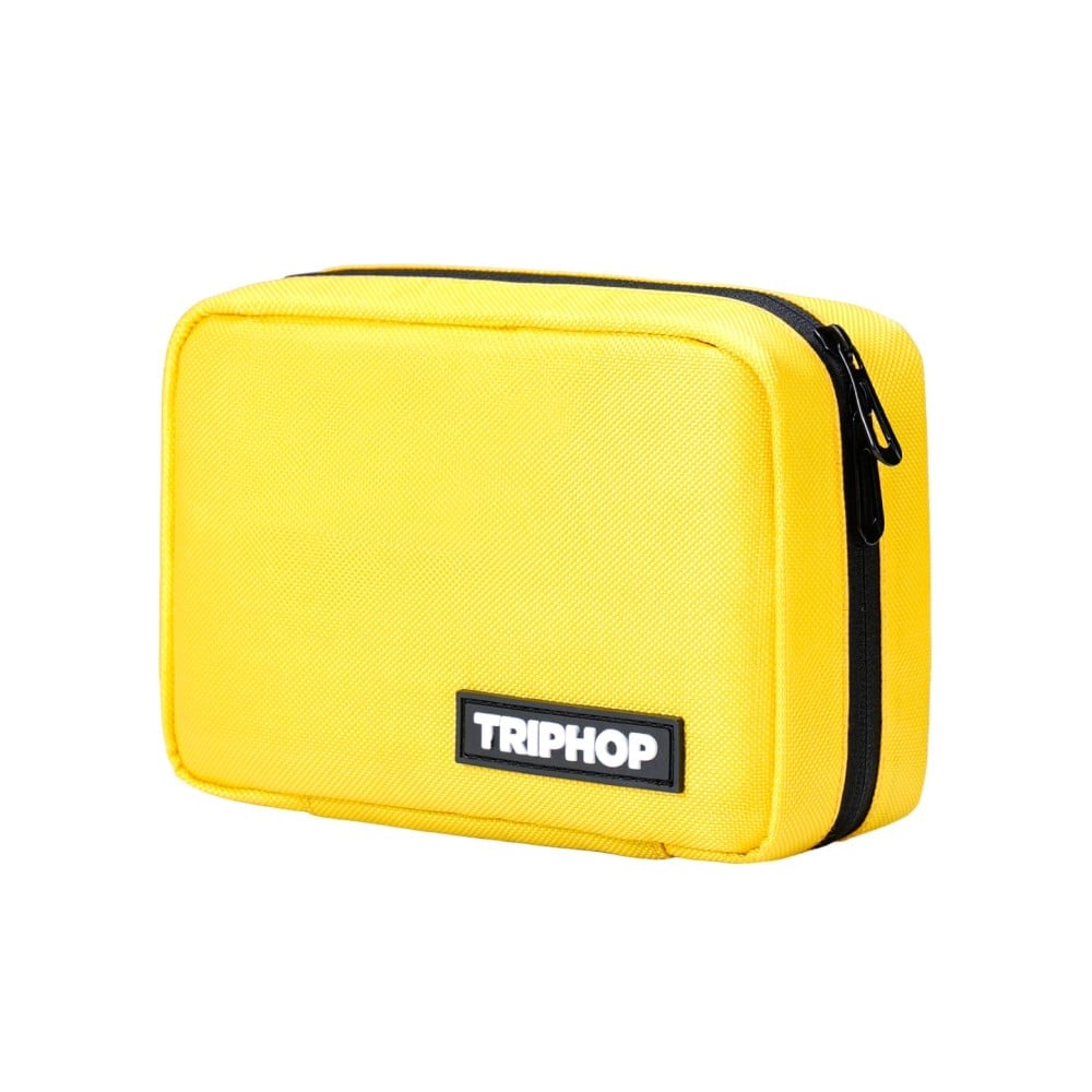 Nu Republic Triphop Molded Tech Travel Kit Organiser (Black, Yellow ...