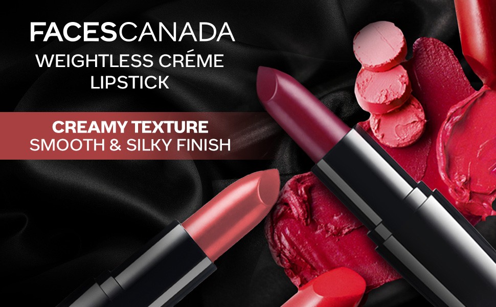 Faces Canada Weightless Creme Finish Lipstick (Imperial Plum 23) Price ...