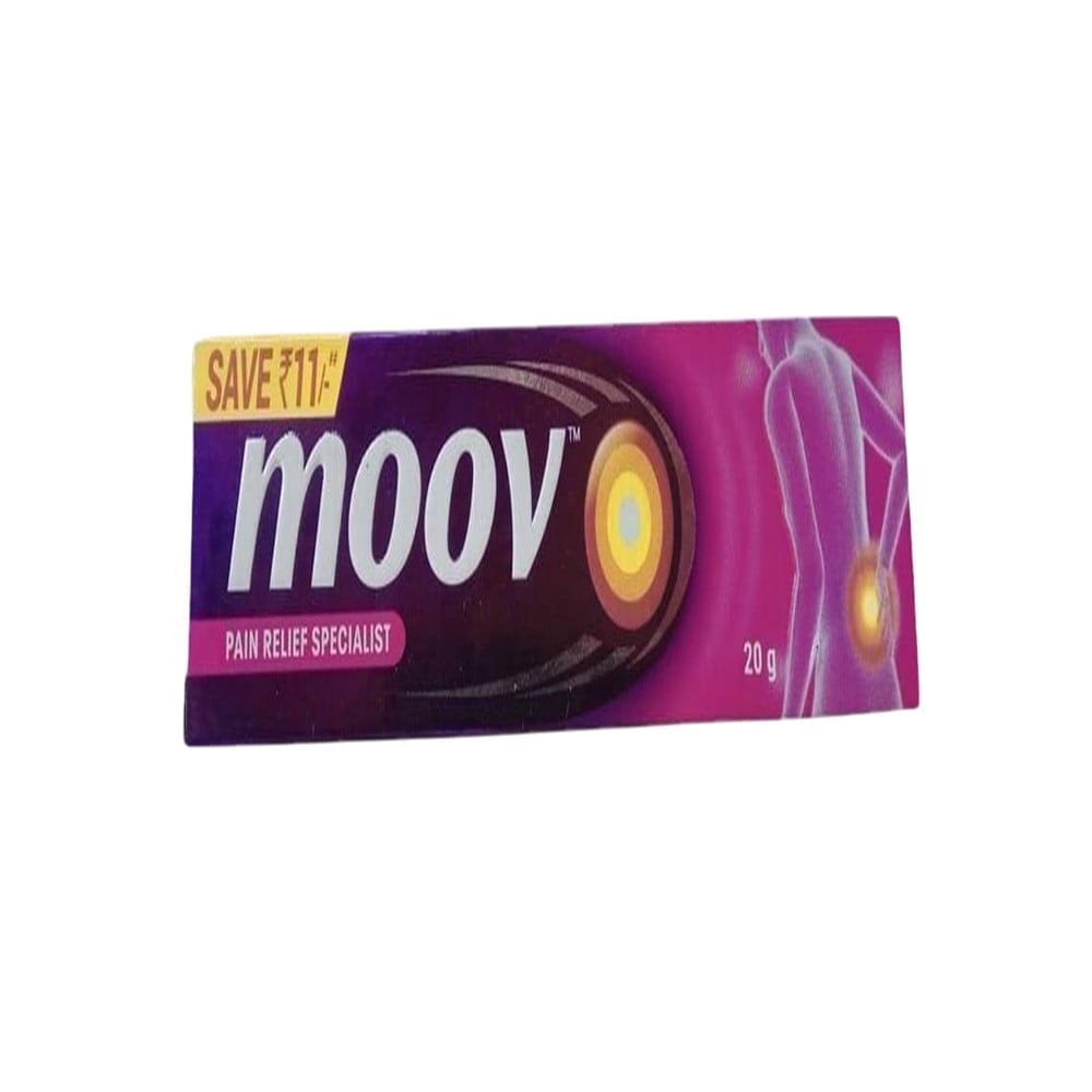 Moov Pain Relief Specialist Tube of 20gm Ointment Price - Buy Online at ...