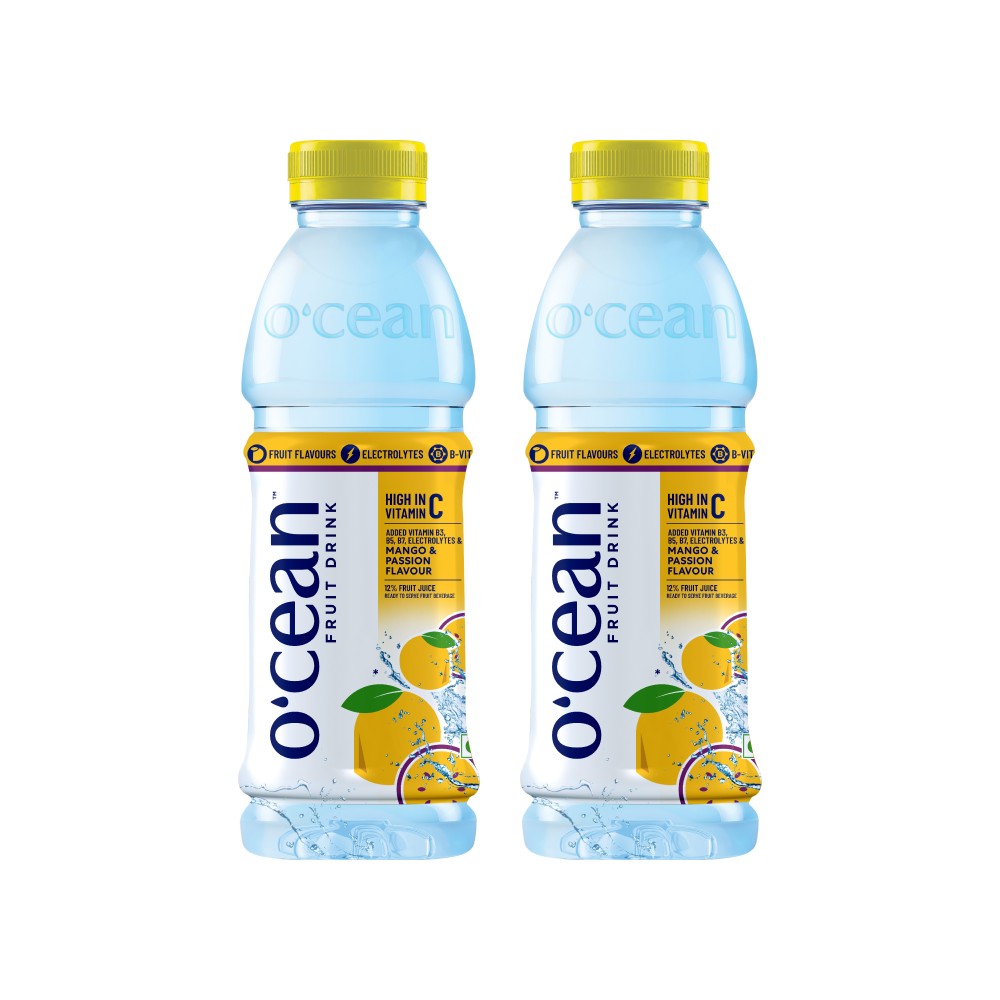 O'cean Mango & Passion Fruit Flavoured Water - Pack of 2 Price - Buy ...