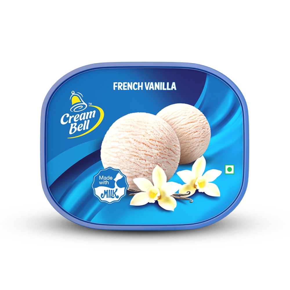 Cream Bell French Vanilla Ice Cream Tub Price - Buy Online at ₹134 in India