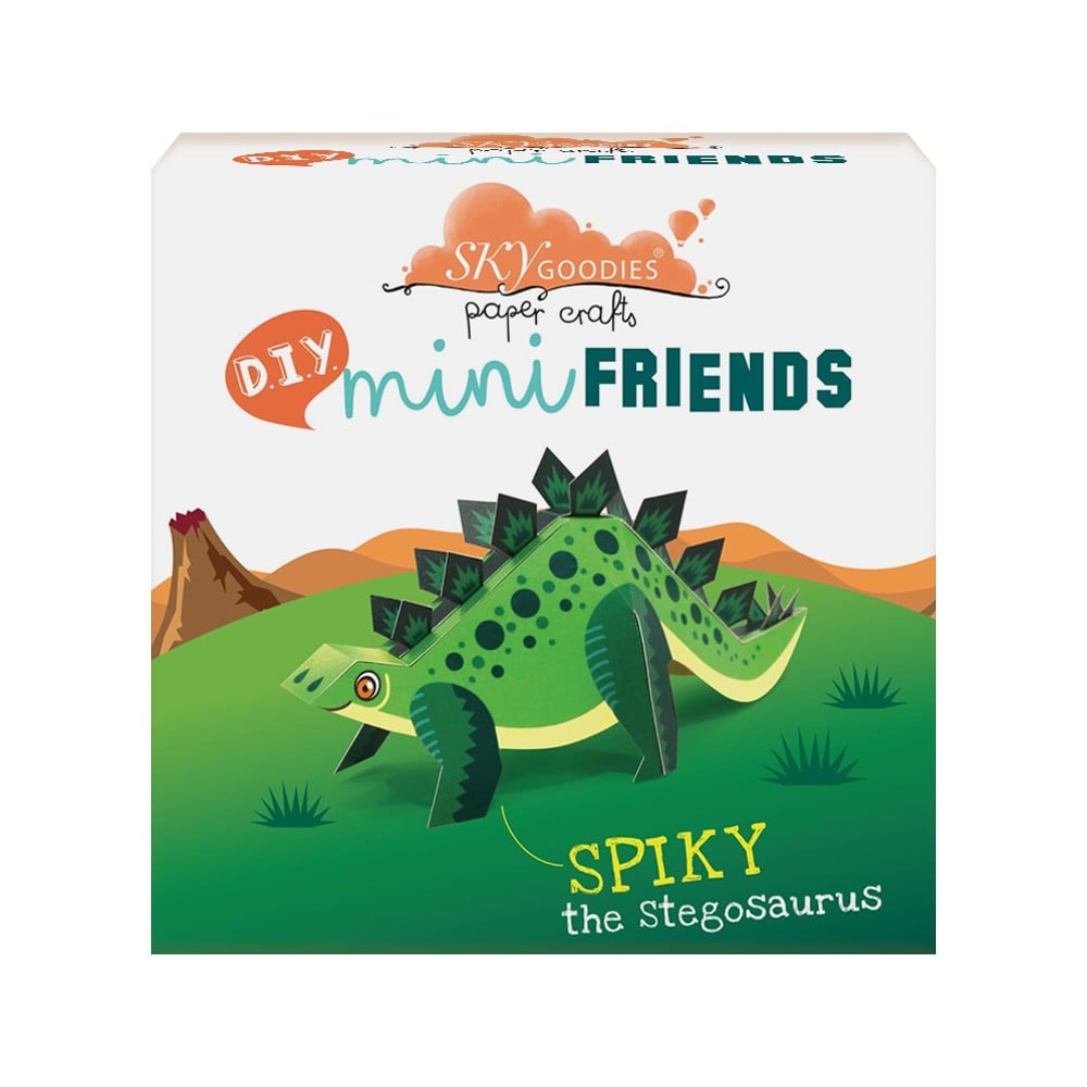 Sky Goodies Papercraft Kit - Stegosaurus (Multicolour) Price - Buy ...