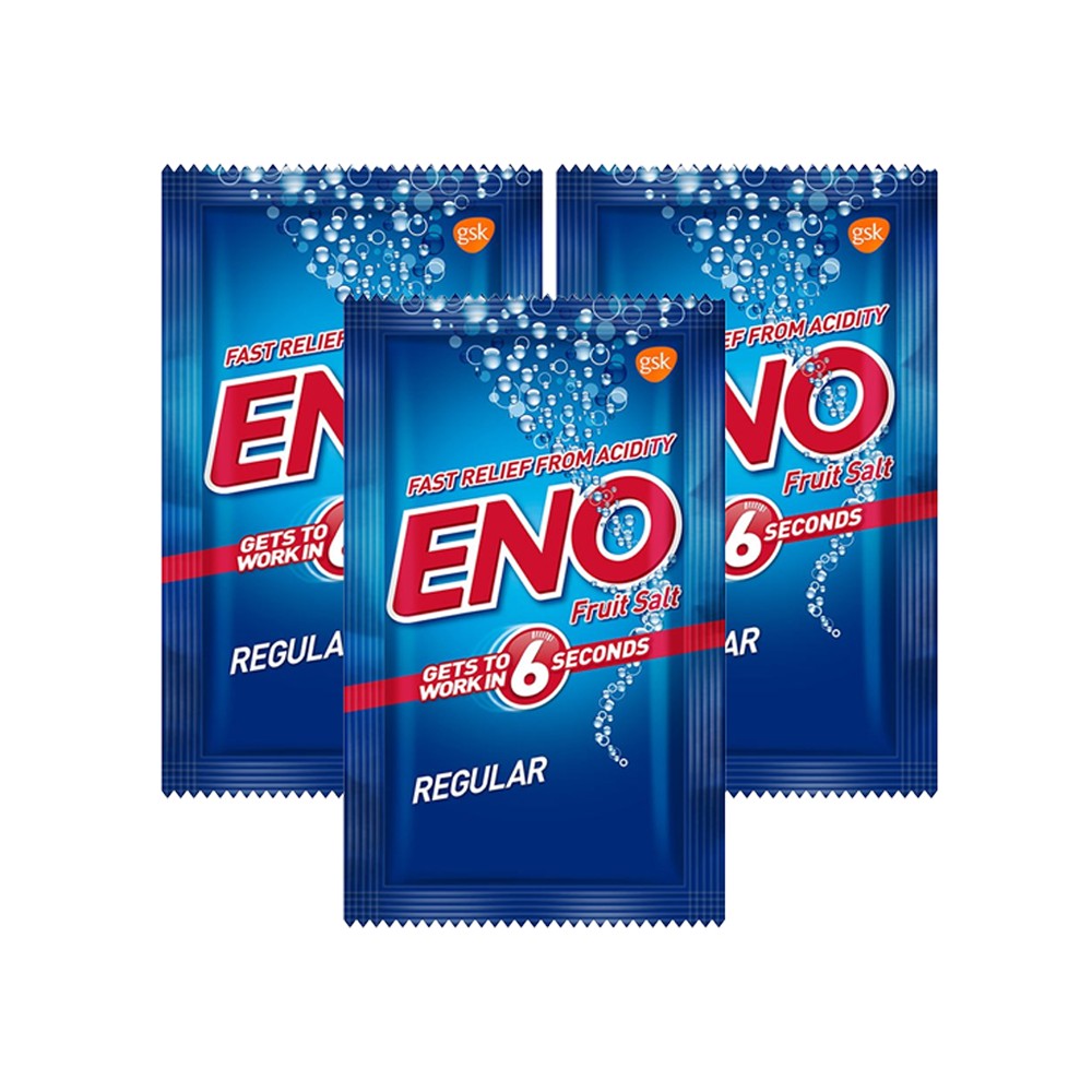 Eno Fruit Salt Regular Antacid - Pack of 3 Price - Buy Online at Best ...
