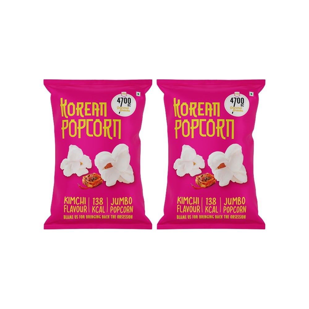 4700BC Korean Popcorn (Kimchi Flavour, Jumbo Size) - Pack of 2 Price ...