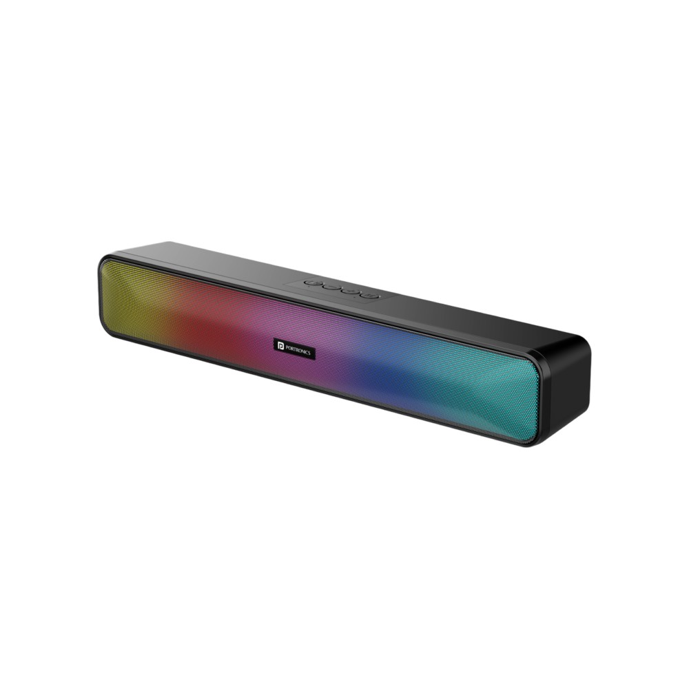 Portronics Wireless Soundbar (Radian, 16W, Black) Price - Buy Online at ...