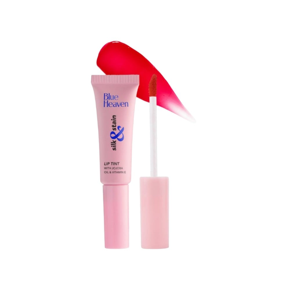 Blue Heaven Silk & Stain Lip Tint (Heartbreak Red) Price - Buy Online ...