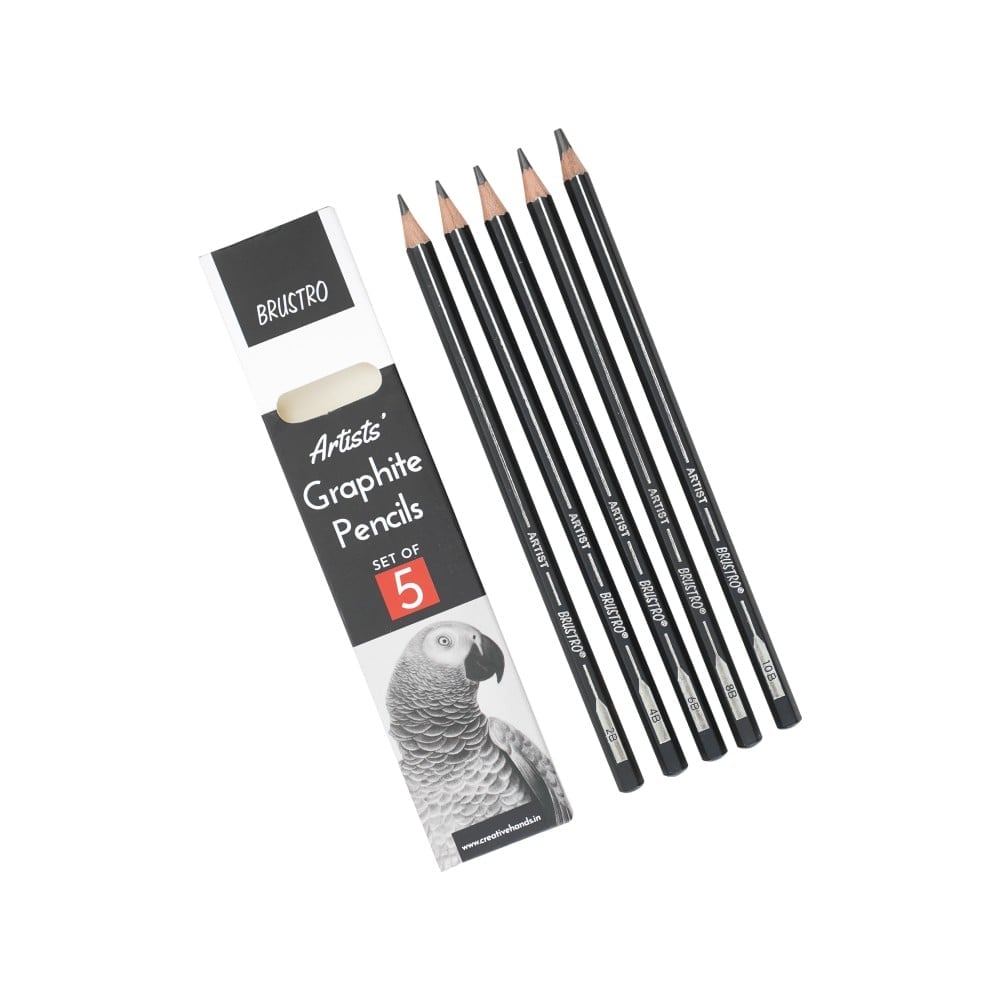 Brustro Graphite Pencils Set Price - Buy Online at Best Price in India