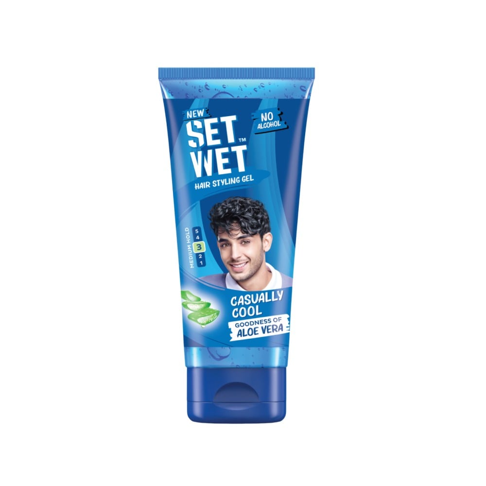 Set Wet Casually Cool Styling Hair Gel 100 g Price - Buy Online at ₹82 ...