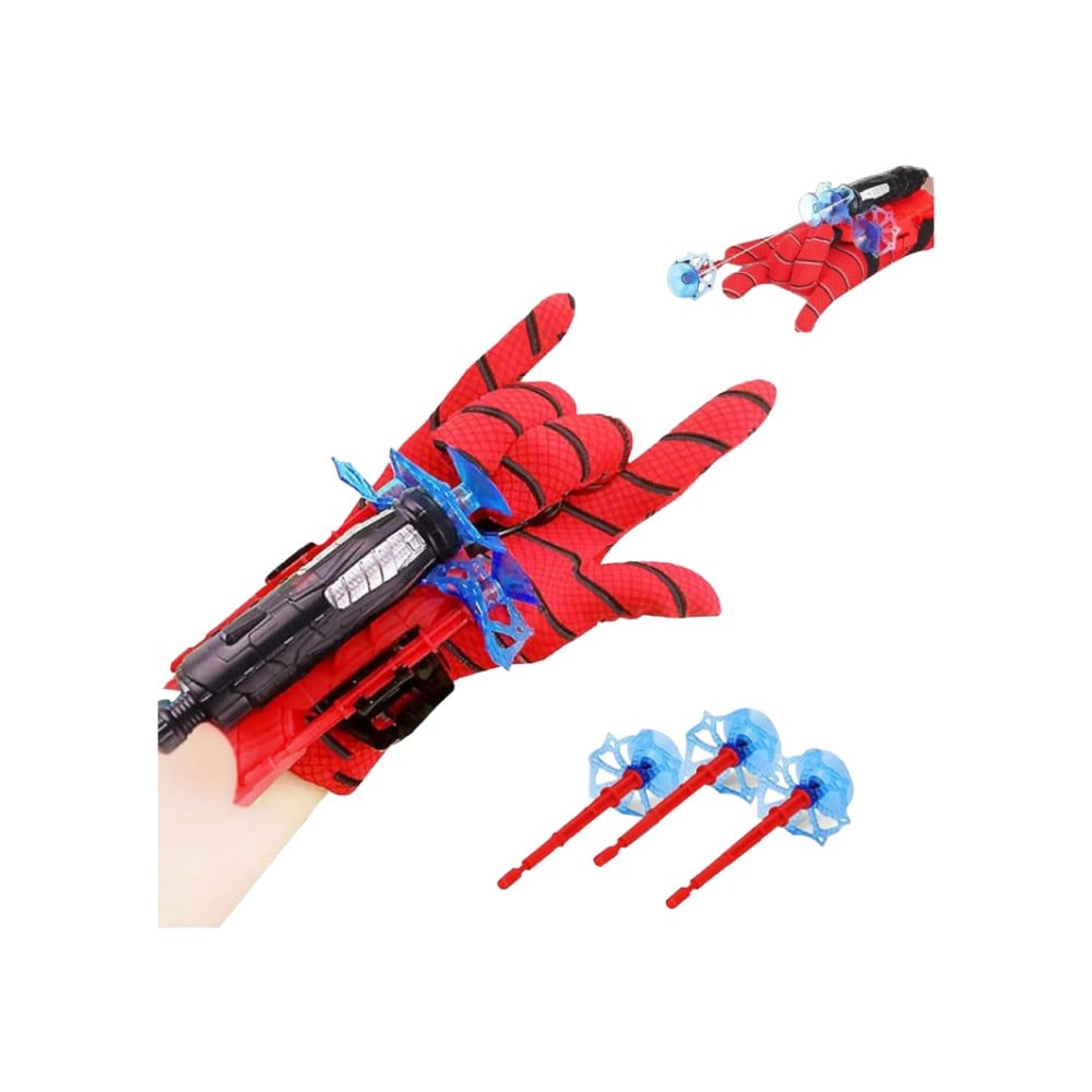 Wembley Spider Web Shooter Toy Hand Gloves Price - Buy Online at ₹149 ...