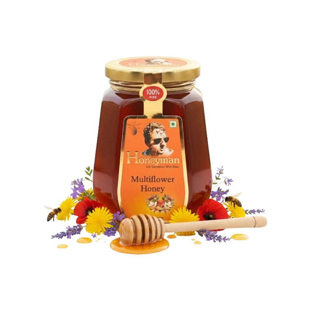 Honeyman Multi Flower Honey Price - Buy Online at ₹249 in India