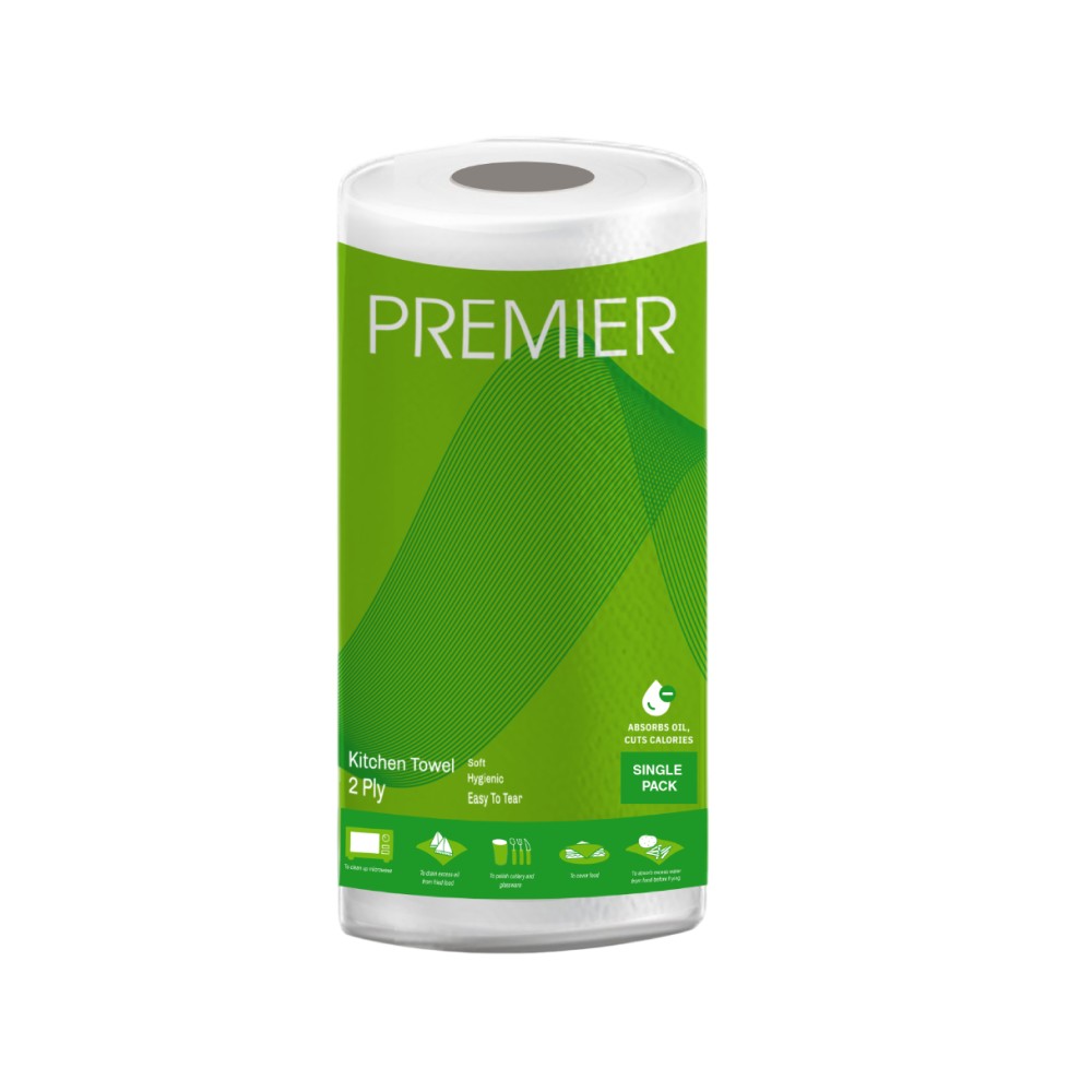 Premier Kitchen Towel - 50 Pulls (2 Ply) Price - Buy Online at Best ...
