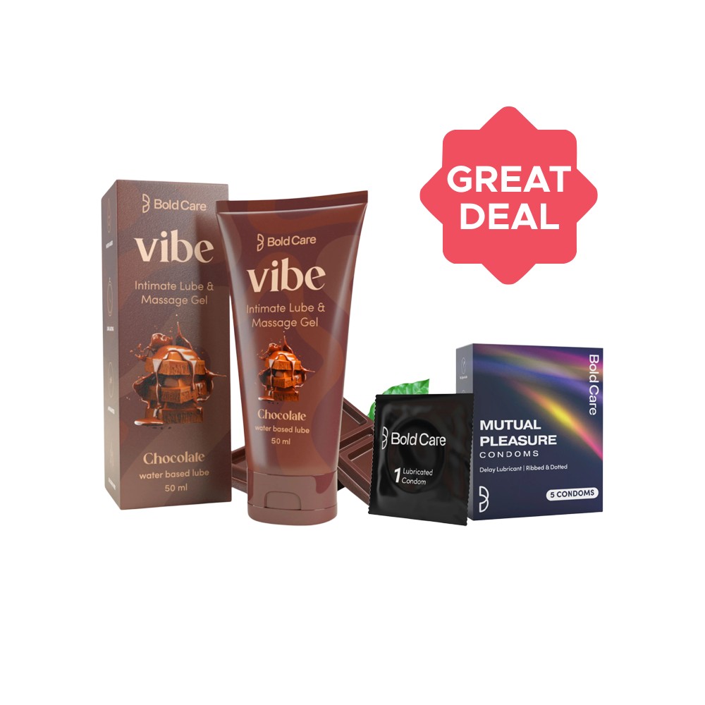 Bold Care Vibe Edible Chocolate Lubricant + Mutual Pleasure Climax ...