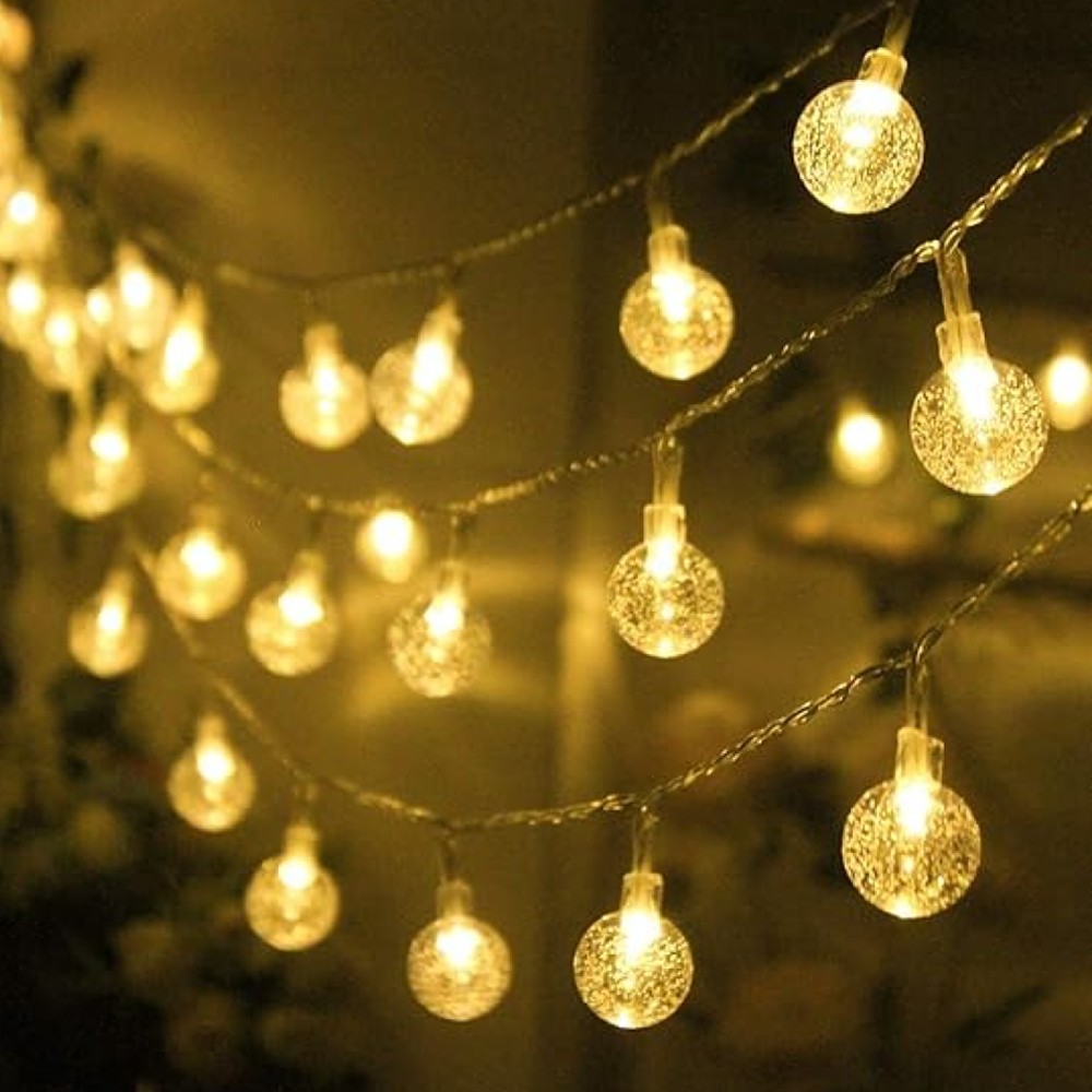 Warm White Crystal Bubble 3m LED String Light (6 W) - Pesca Price - Buy ...