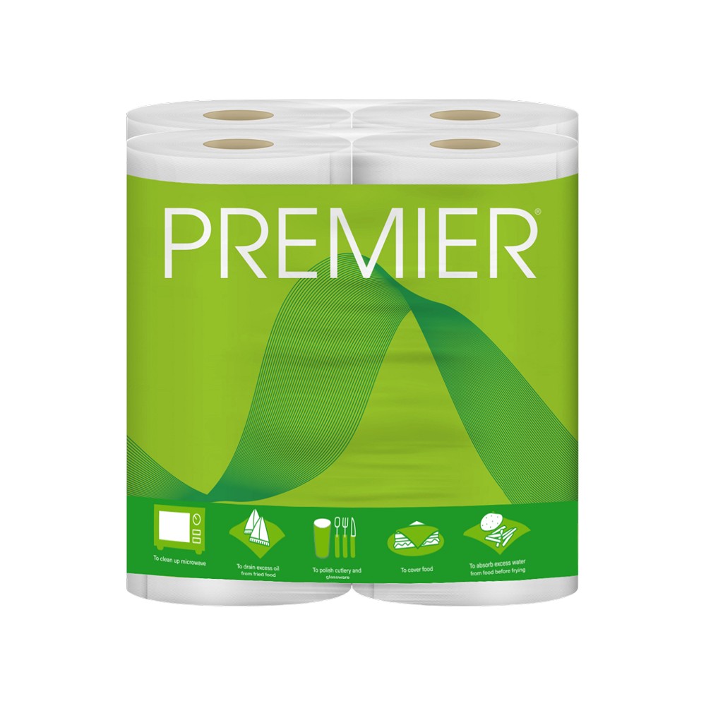 Premier Kitchen Towel Roll (2 Ply) Price - Buy Online at Best Price in ...