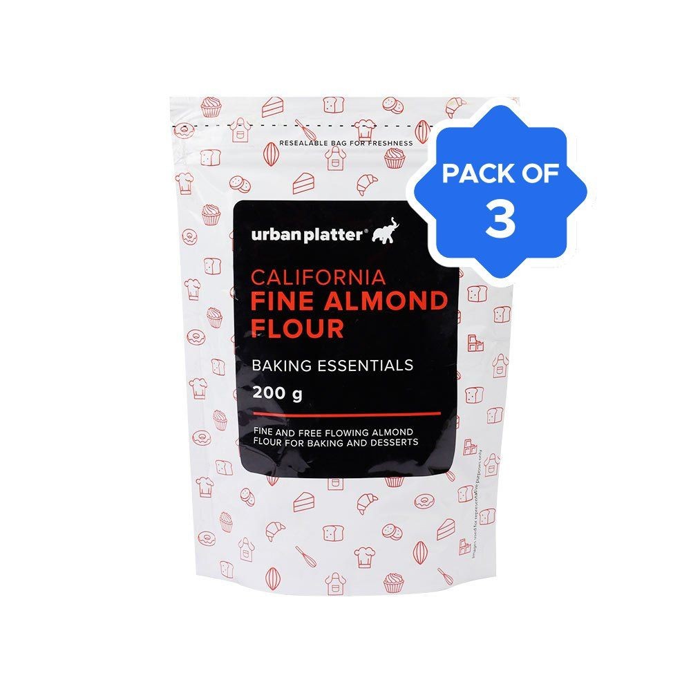 Urban Platter Fine California Almond Flour - Pack of 3 Price - Buy ...