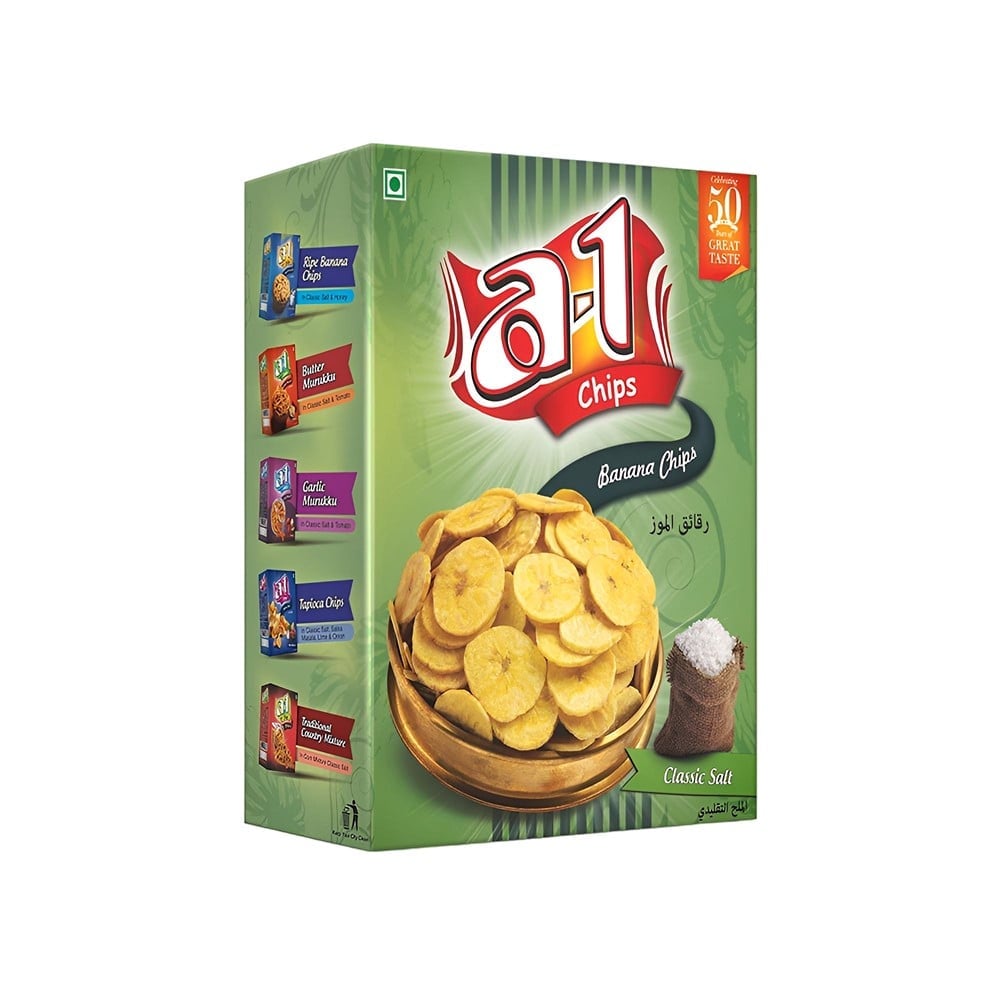 A1 Chips Classic Salt Banana Chips Price - Buy Online at Best Price in ...