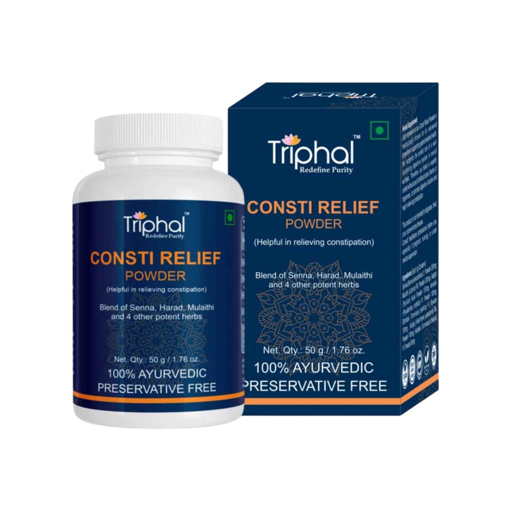 Triphal Consti Relief Powder Gut Health Supplement Price - Buy Online ...