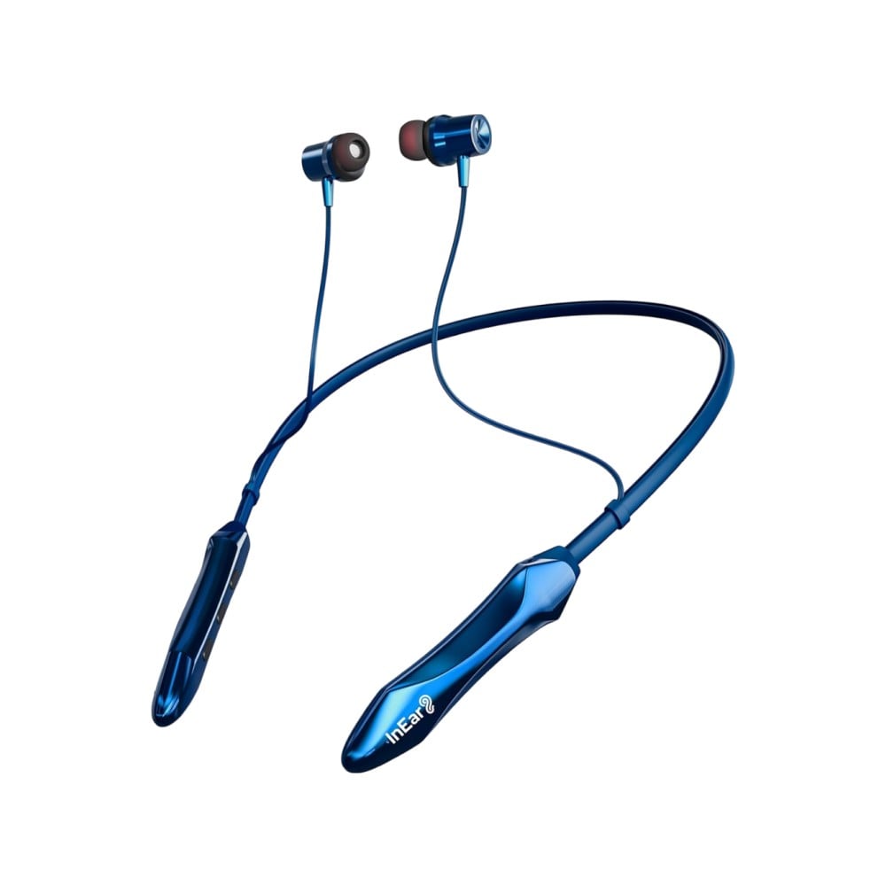 InEar DJ M7 Neckband Earphones (Light Blue) Price - Buy Online at Best ...