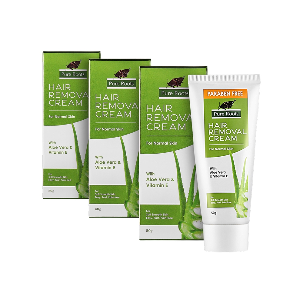 Pure Roots Herbals Aloe Vera Hair Removal Cream Price - Buy Online at ...