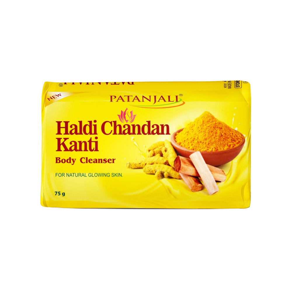 Patanjali Haldi Chandan Kanti Soap 75 g Price - Buy Online at Best ...