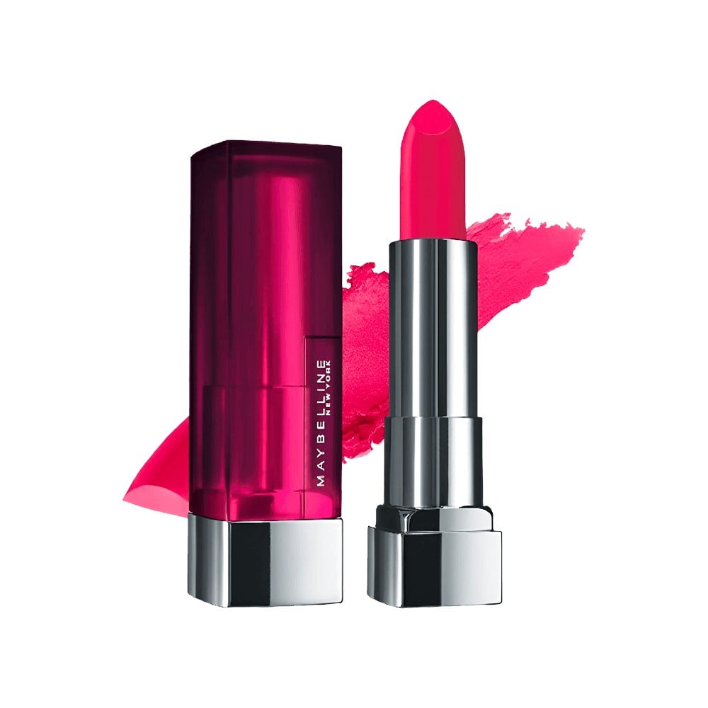 Maybelline New York Color Sensational Creamy Matte Lipstick (Flaming ...