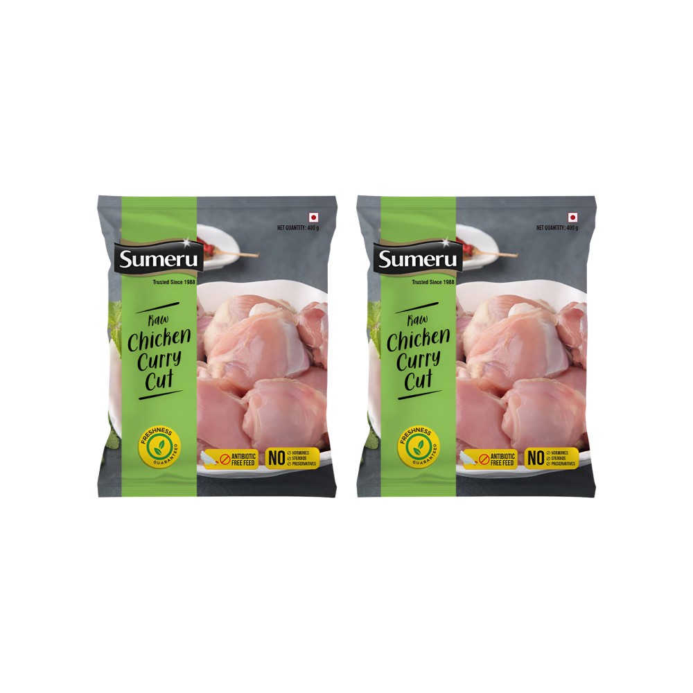 Sumeru Curry Cut Raw Chicken (Frozen) - Pack of 2 Price - Buy Online at ...