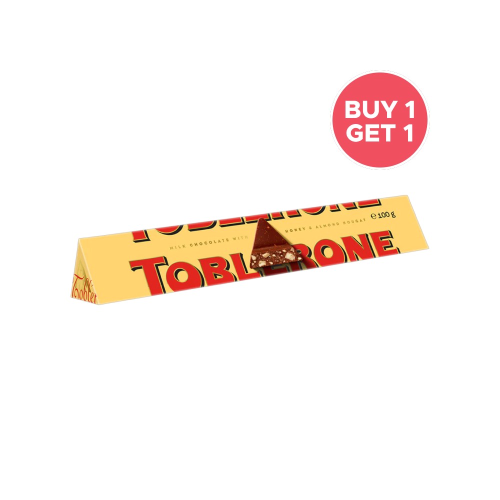 Toblerone Milk Chocolate Bar - Buy 1 Get 1 Free Price - Buy Online at ...