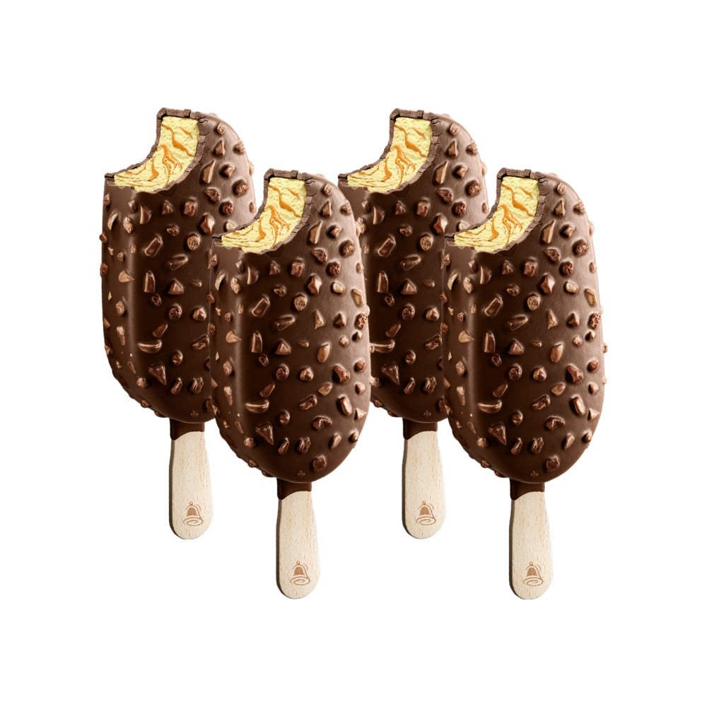 Cream Bell Maxxum Butterscotch Caramel Frozen Dessert Stick - Pack of 4 ...