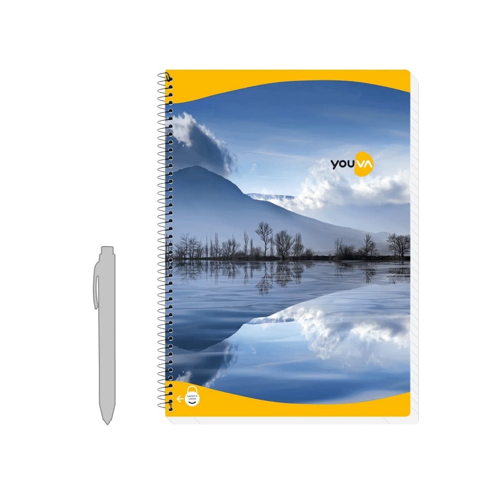 Navneet Youva Long Spiral Unruled Notebook (A4, Colour May Vary) Price ...