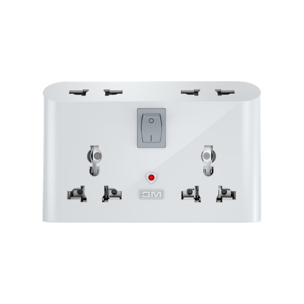 GM 3019 Universal 3 Pin Multi Plug (6A, 250V) Price - Buy Online at ...