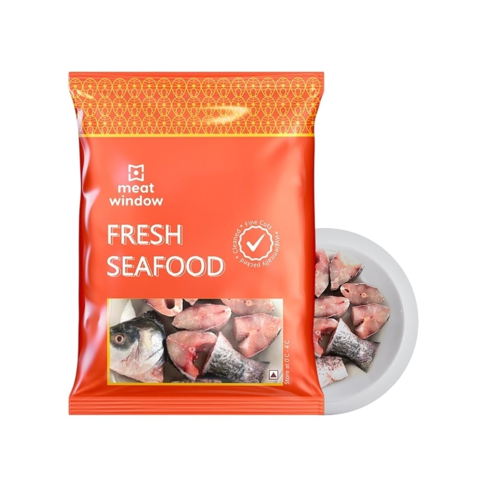 Meat Window Catla Bengali Cut (With Head) Price - Buy Online at Best ...