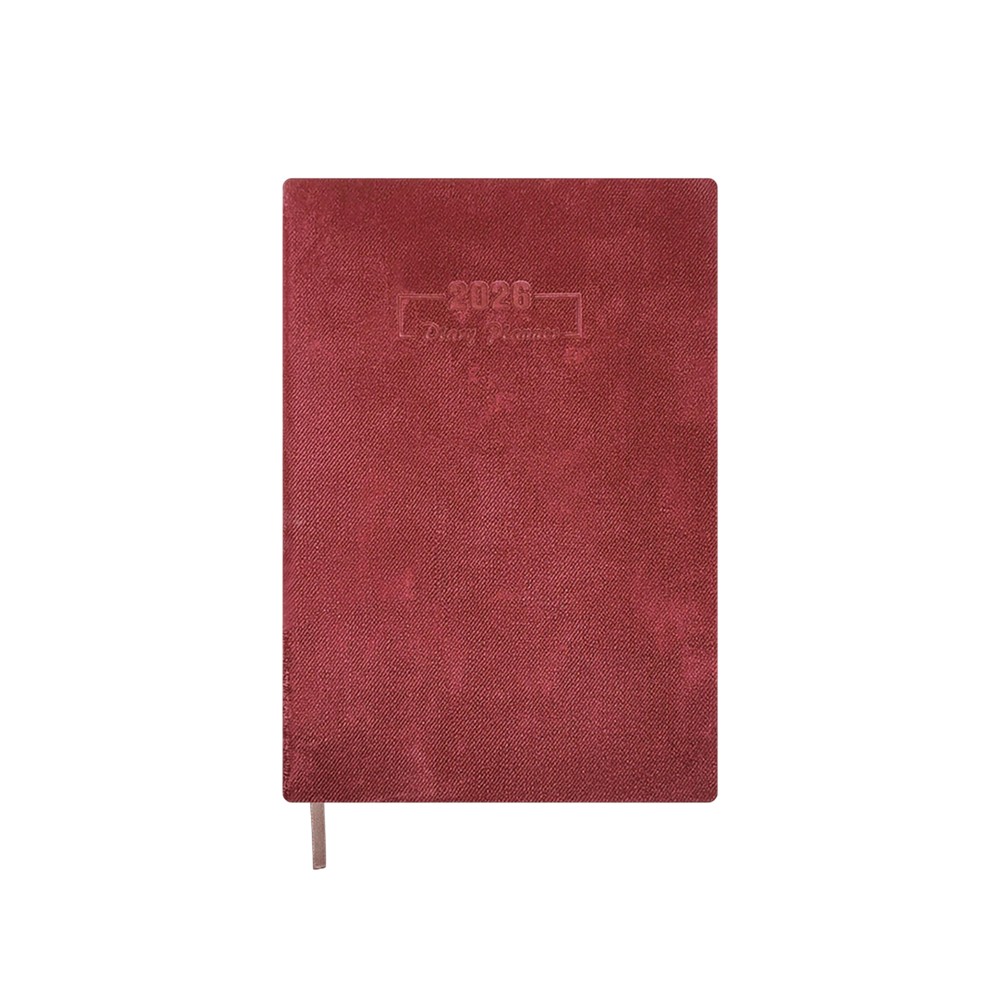 Nuovi 2026 Daily Planner Velvet Single Line Diary (A5, 190 pages ...